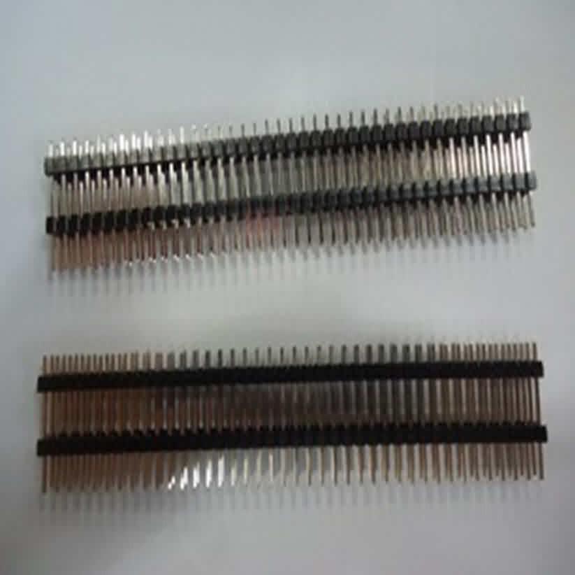 Unshrouded Breakaway Stacking Header Double Row with Pitch: 2.54mm
